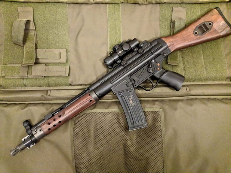 HK33k AEG with Wood Kit | DLCustoms Airsoft
